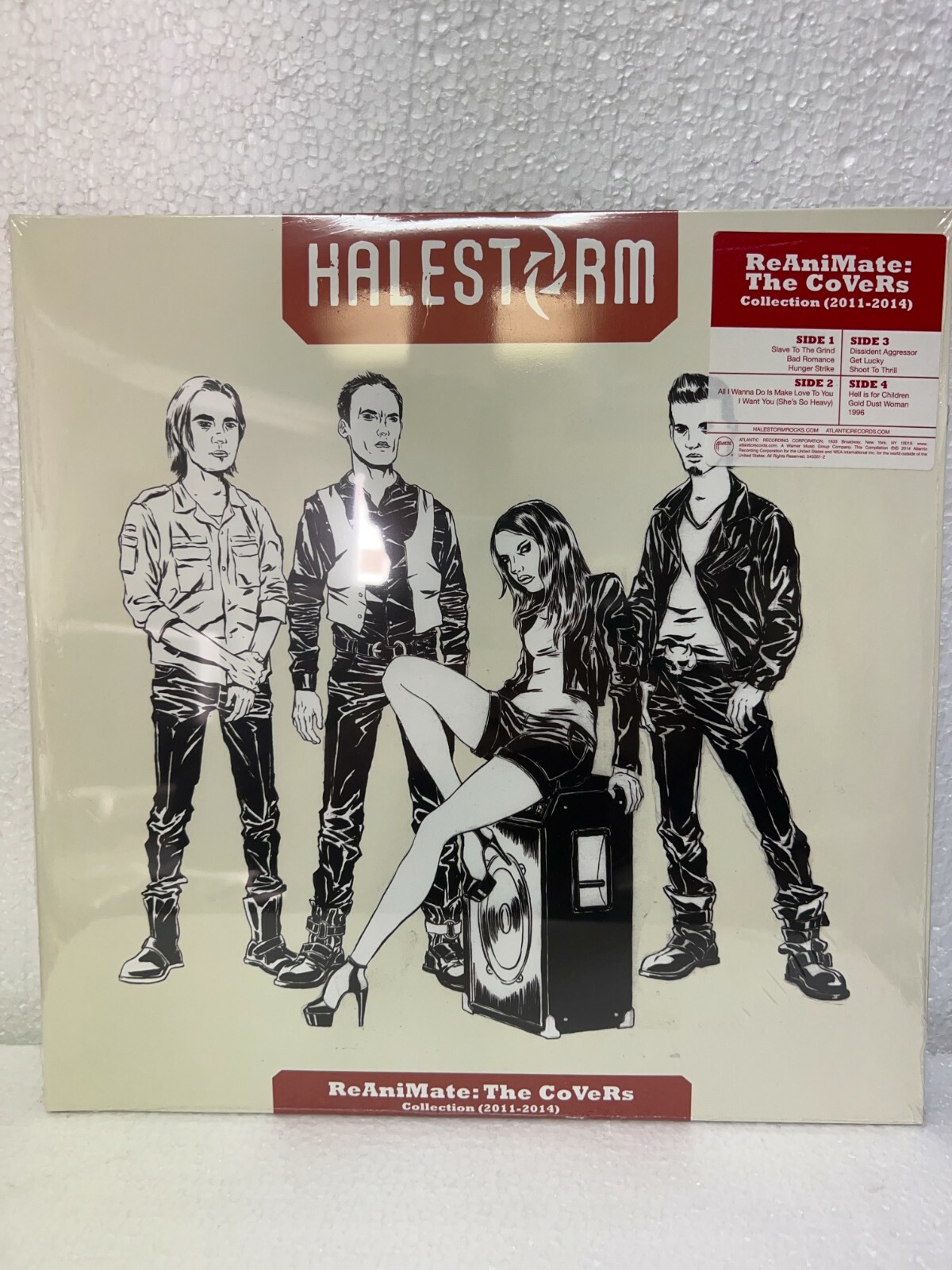 2014 Halestorm Reanimate The Covers 2LP Atlantic Records 545351-1 EX/EX ...