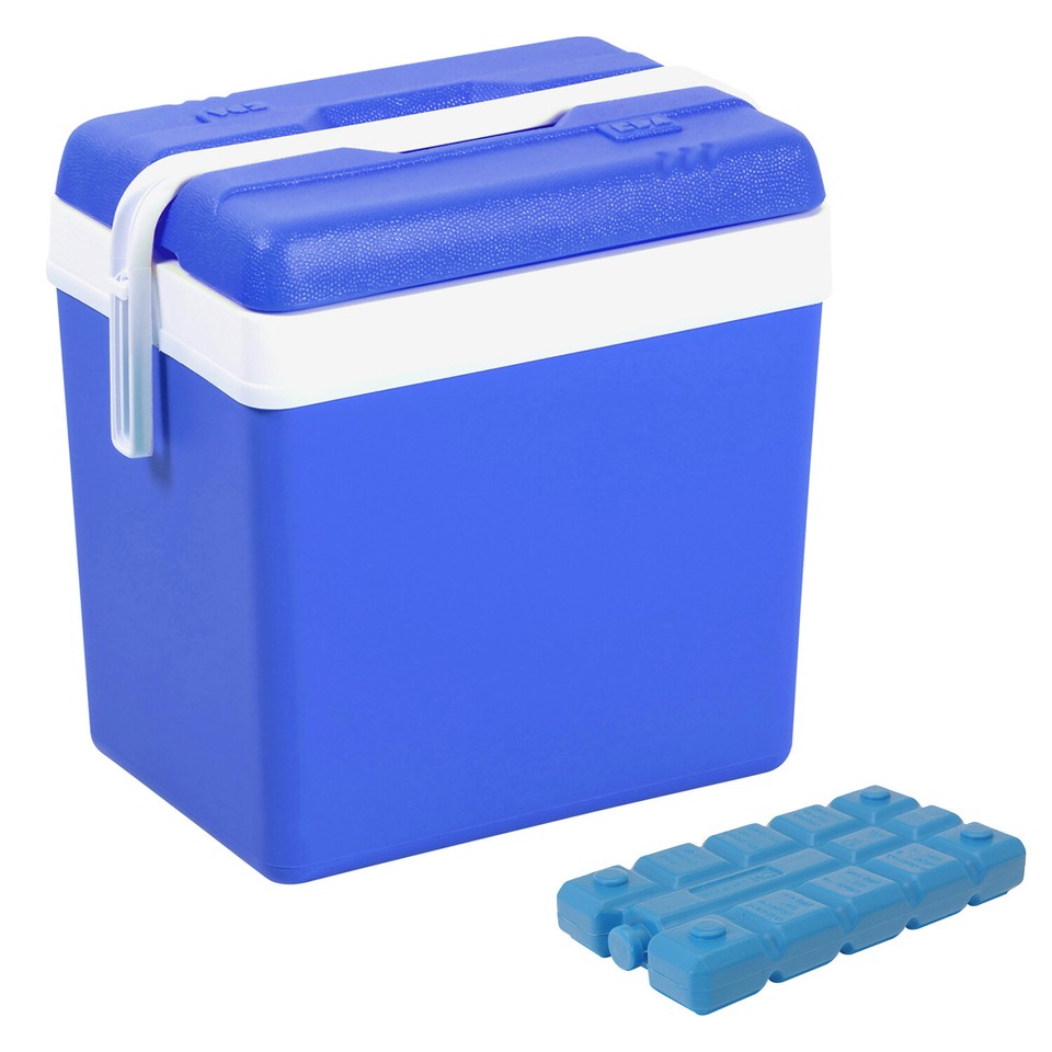 Large 24L Cooler Ice Box Camping Festival Beach Picnic Insulated Drinks ...