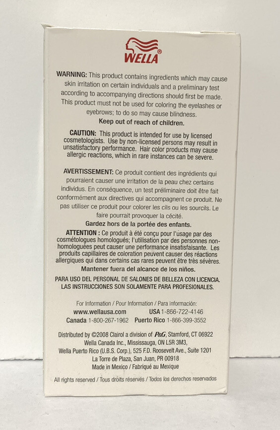 Wella Color Charm Liquid Haircolor 7NG Medium Beige Blonde, 1.4 oz ...