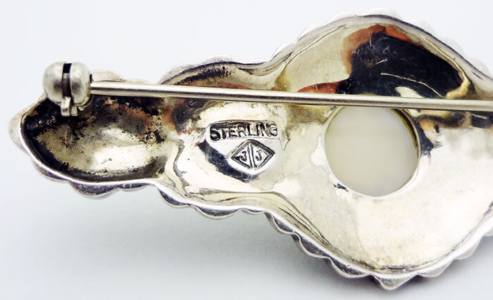 Vintage Judith Jack Marcasite Pin Brooch in Sterling Silver | eBay