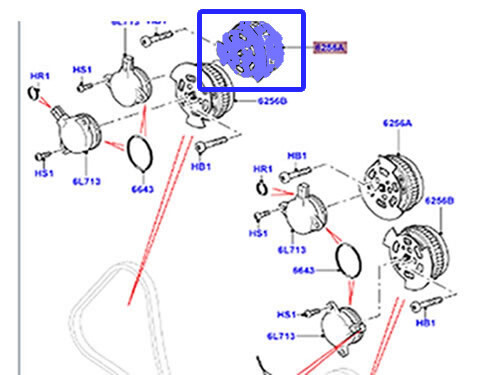 GENUINE LAND ROVER CAMSHAFT SPROCKET INLET RANGE ROVER LR4 SPORT NEW ...