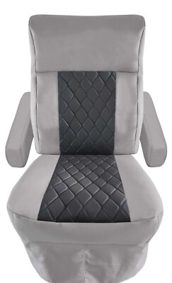 Motorhome RV Camper Captain Chair Cotton Seat Covers fits Fleetwood ...