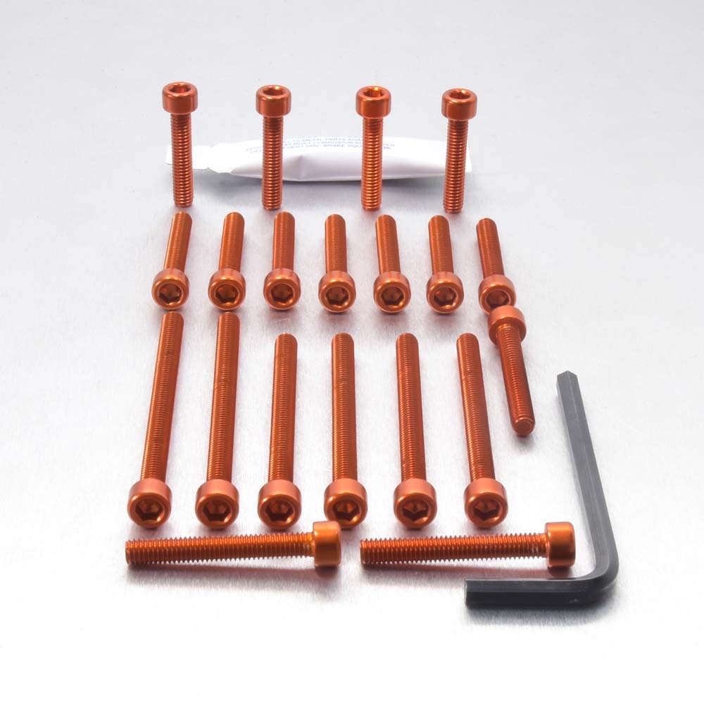Engine Hardware Kit Zephyr 750 91-98 Race Spec Orange | eBay UK
