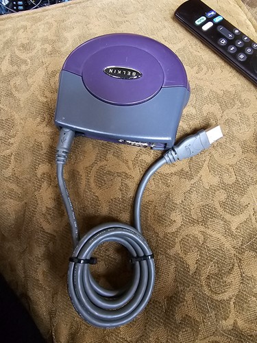 Vintage Belkin USB Serial Adapter Mod F5U103 Windows 98, 2000, XP ...