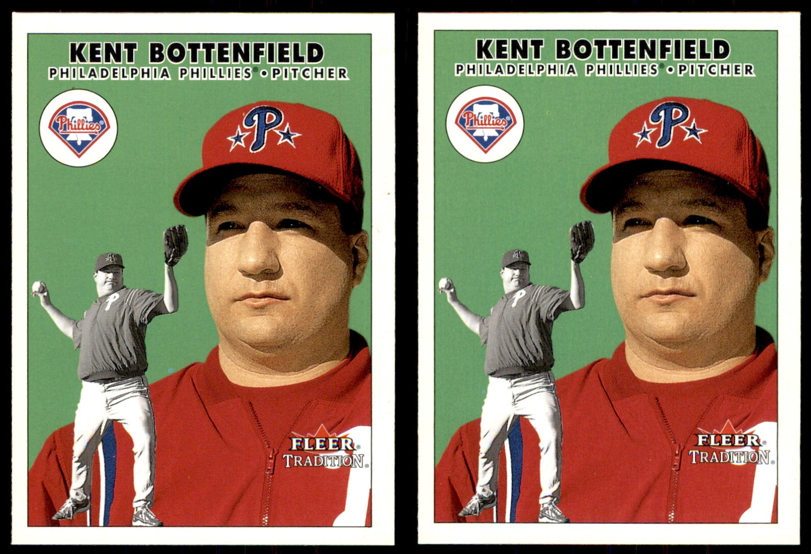 Lot of 2 Kent Bottenfield 2000 Fleer Tradition Update #U137 | eBay