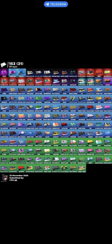 RARE OG FN ACCOUNT GLOW SKIN TRAVIS SCOTT SWEATY SKINS FULL ACCESS ...