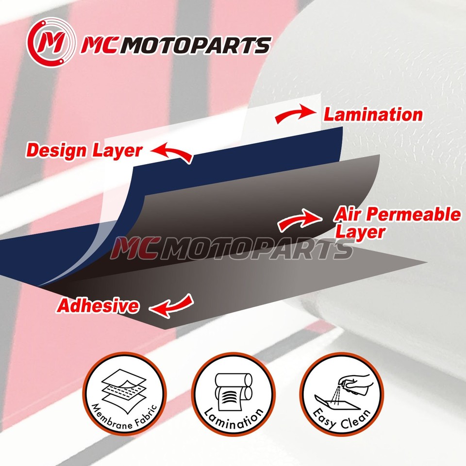 For BETA 525 RS 08-10 09 Wheel Stickers Rim 21" 18" Dirt Bike P03B ...