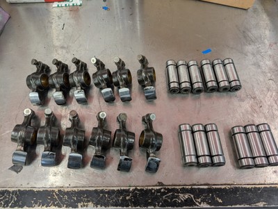 Porsche early 911 rocker arms and shafts | eBay
