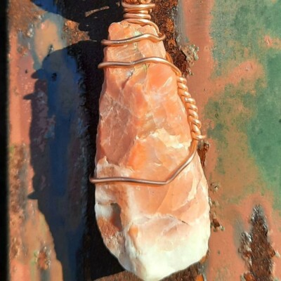 Raw Agate. Route 66. Arizona. Seligman. Hand picked. Handmade. One of a ...