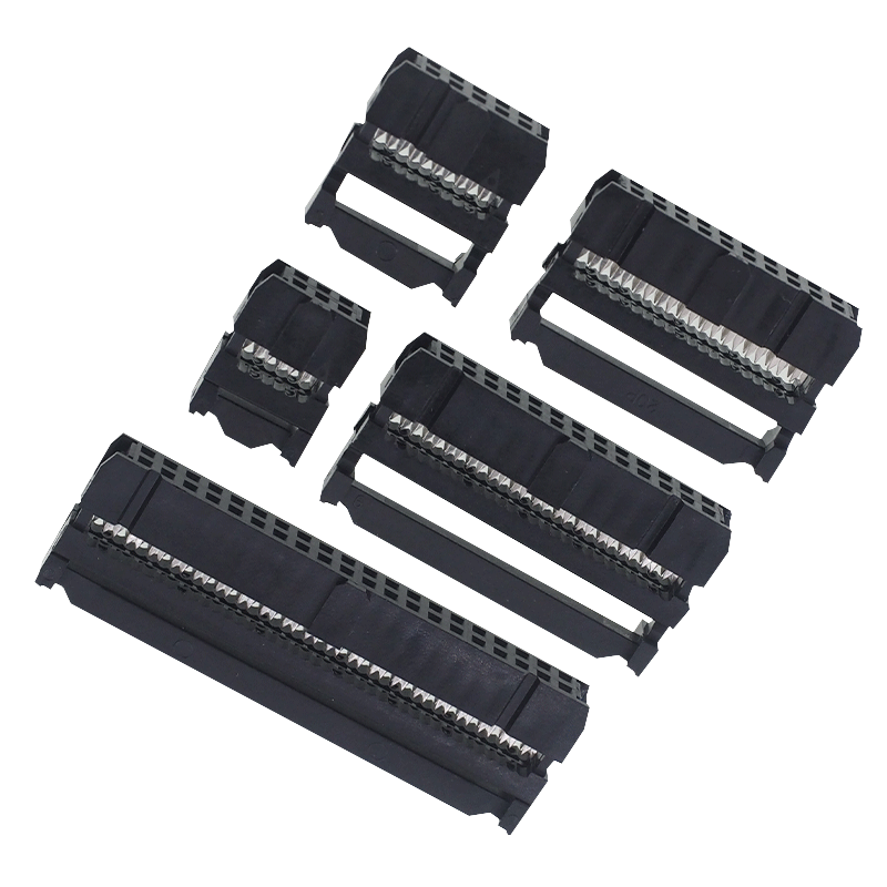 50pcs FC/IDC 26p/24p/30p/34/40/50/60/64Pin 2.54mm IDC Socket Connector ...