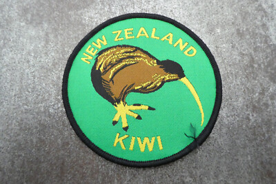 New Zealand Kiwi Woven Cloth Patch Badge (L75S) | eBay UK