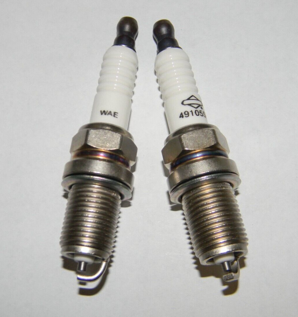 2 PK Briggs & Stratton 491055 Spark Plug Replaces RC12YC 491055S ...