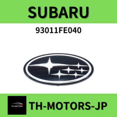 SUBARU IMPREZA WRX STI GD Genuine Front Grille Emblem 93011FE040 | eBay