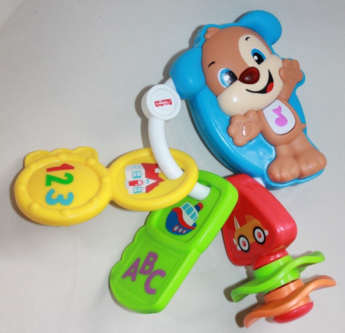 Fisher Price Laugh & Learn Play Go Car Keys Musical Learning ...