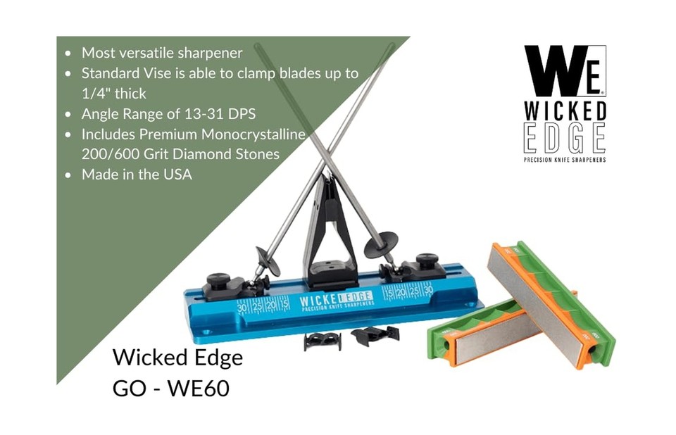 Wicked Edge GO Precision Knife Sharpener - WE60 | eBay