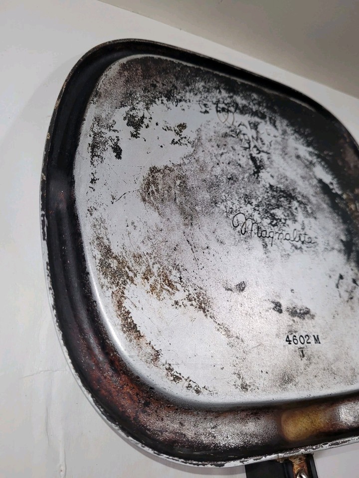 Wagner Ware Sidney-O Magnalite 4602P Broiler Griddle Square Pan Vintage ...