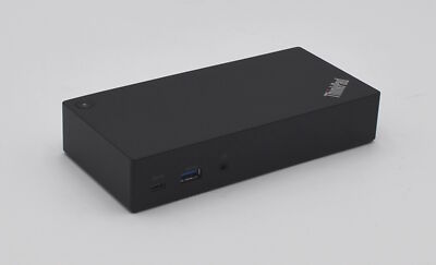 Lenovo DK1633 ThinkPad USB-C Dock w/ 90W Power Supply | eBay