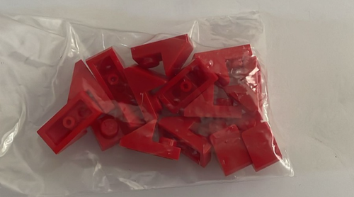 Lego 6053011 - 92946 - Dachstein 45° 2 x 1 rot / 14 Stück (K7) | eBay.de