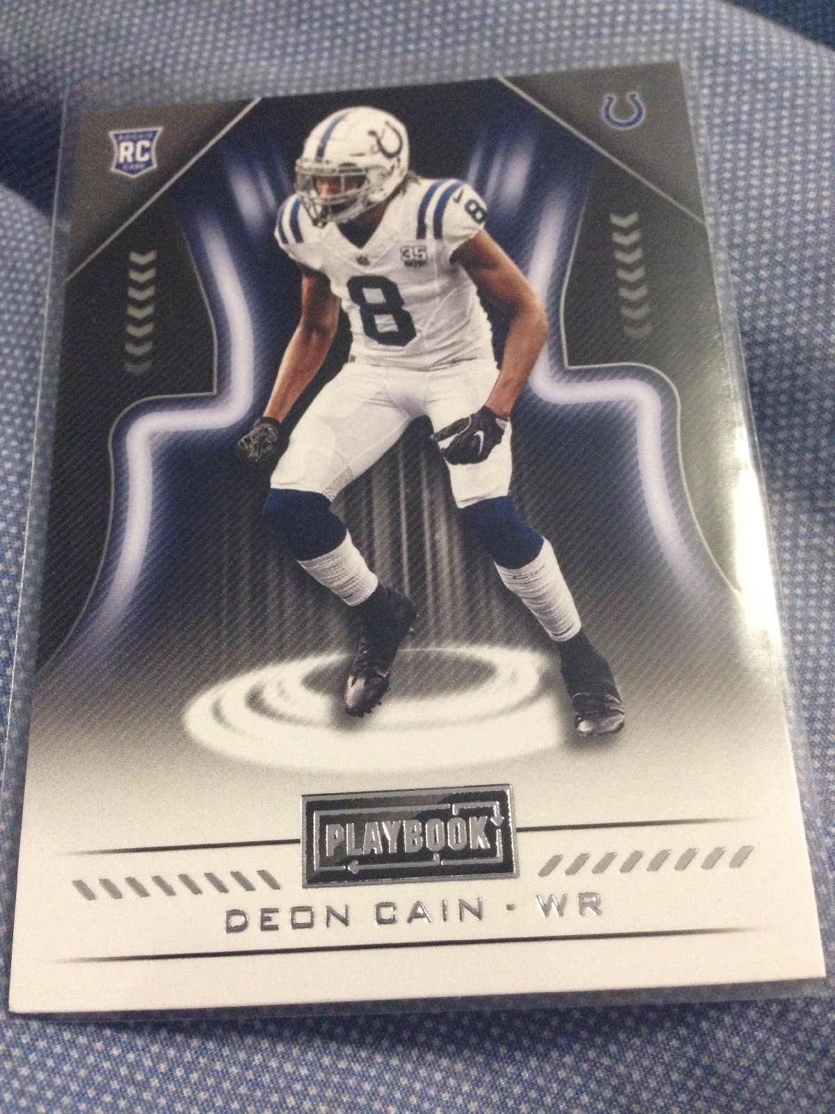 DEON CAIN 2018 Playbook Rookie Card #133 RC - Indianapolis Colts | eBay
