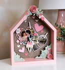 New, Retired Sizzix Thinlits Love Birds Shadow Box 22pc #663619 Retail $22.99 | eBay