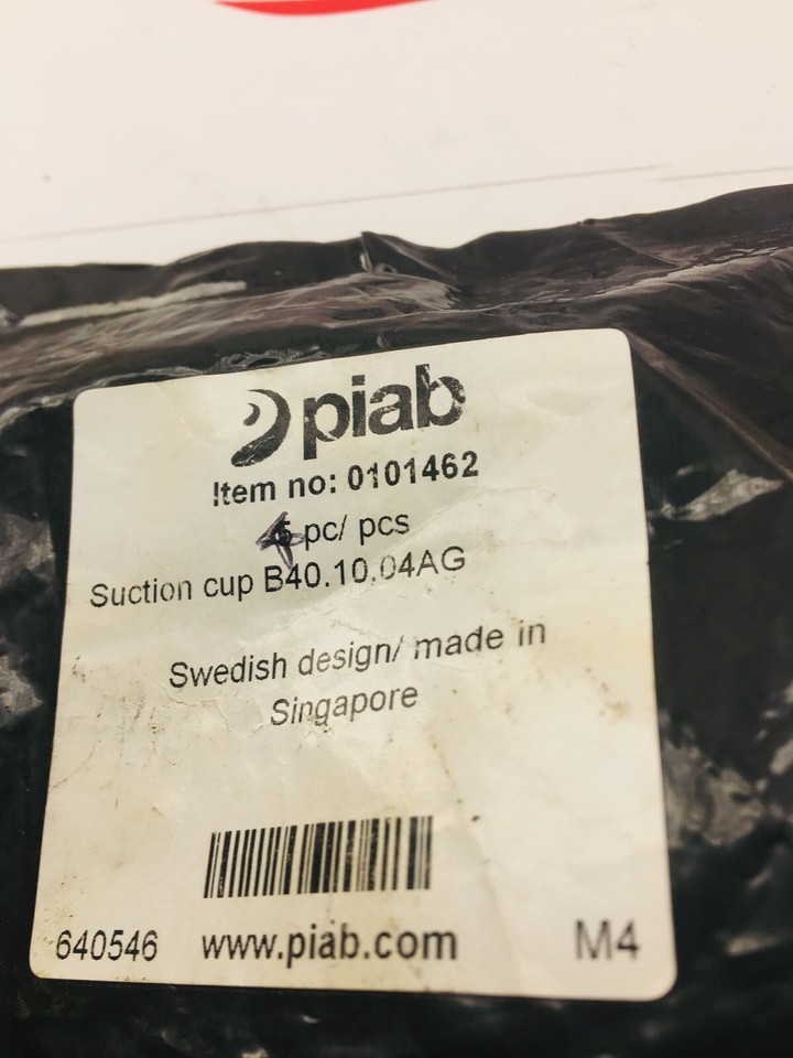 PIAB B40.10.04AG SUCTION CUP 0101462 | eBay