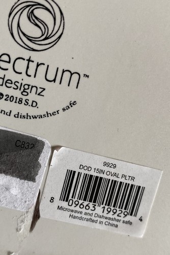 Spectrum Designz Day of the Dead Sugar Skull Accent Platter Plates ...