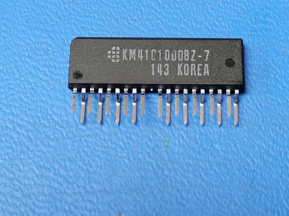 (1 PC) KM41C1000BZ-7 SAMSUNG Fast Page DRAM, 1MX1, 70ns, CMOS, PZIP19 ...