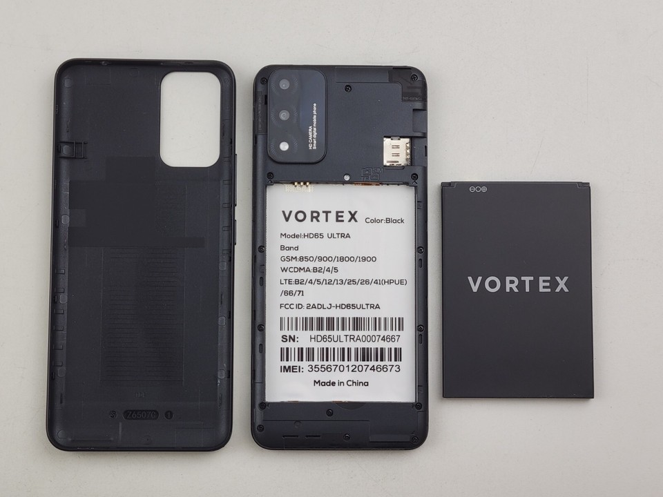 Vortex Cellular HD65 Ultra - 32GB - (CARRIER UNKNOWN) Budget Android ...
