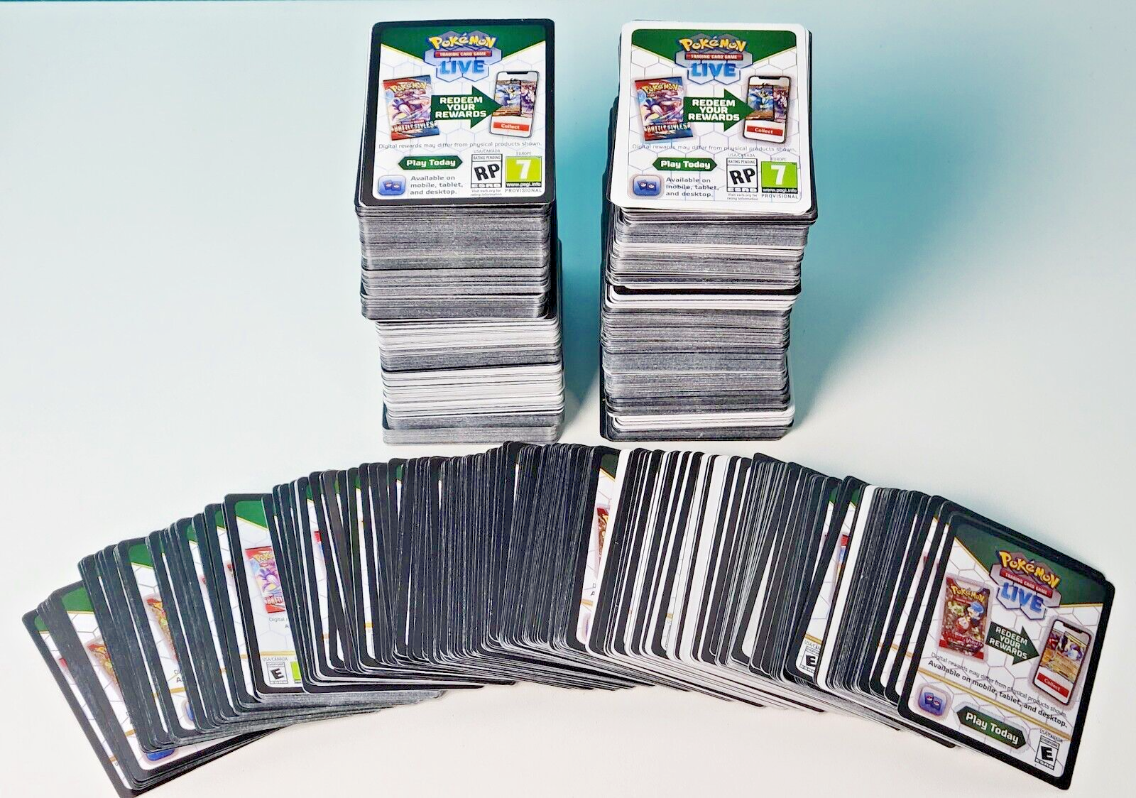 Pokemon TCG Online Code Card PTCGO Un-Used Codes x1000 | eBay