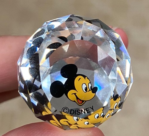 Small DISNEY Mickey Mouse Swarovski The Giftware Suite Crystal Ball ...
