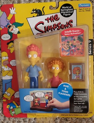 The Simpsons Rod & Todd Flanders Series 9 World of Springfield ...