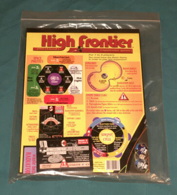 High Frontier Expansion Game | 2010 | Sierra Madre {NEW_UNUSED} OOP ...