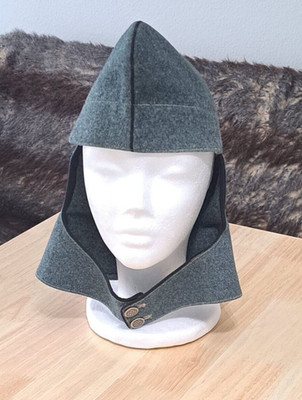 WW2 WW1 VTG Swiss Army Uniform 2 FUNCTIONS Military Cap Wool Hat Metal ...