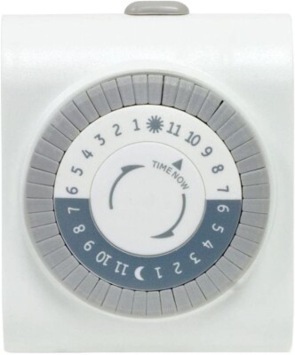 Defiant 15-Amp 24-Hour Plug-In Mechanical Big Button Timer | eBay