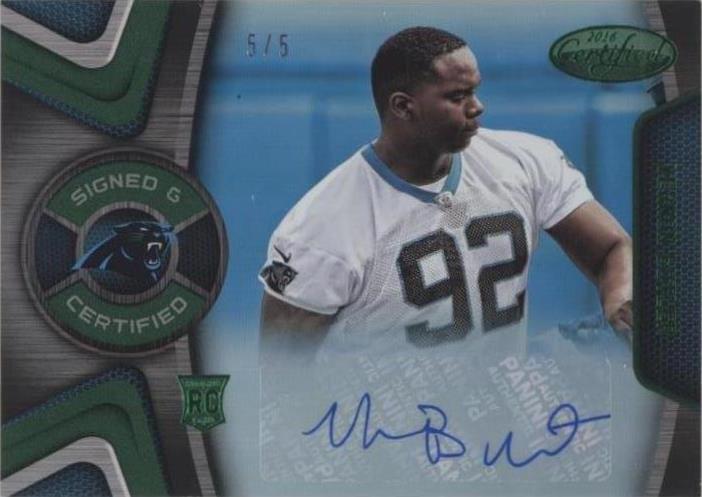 2016 Panini Certified - Signed and Certified Vernon Butler #SC-VB ...