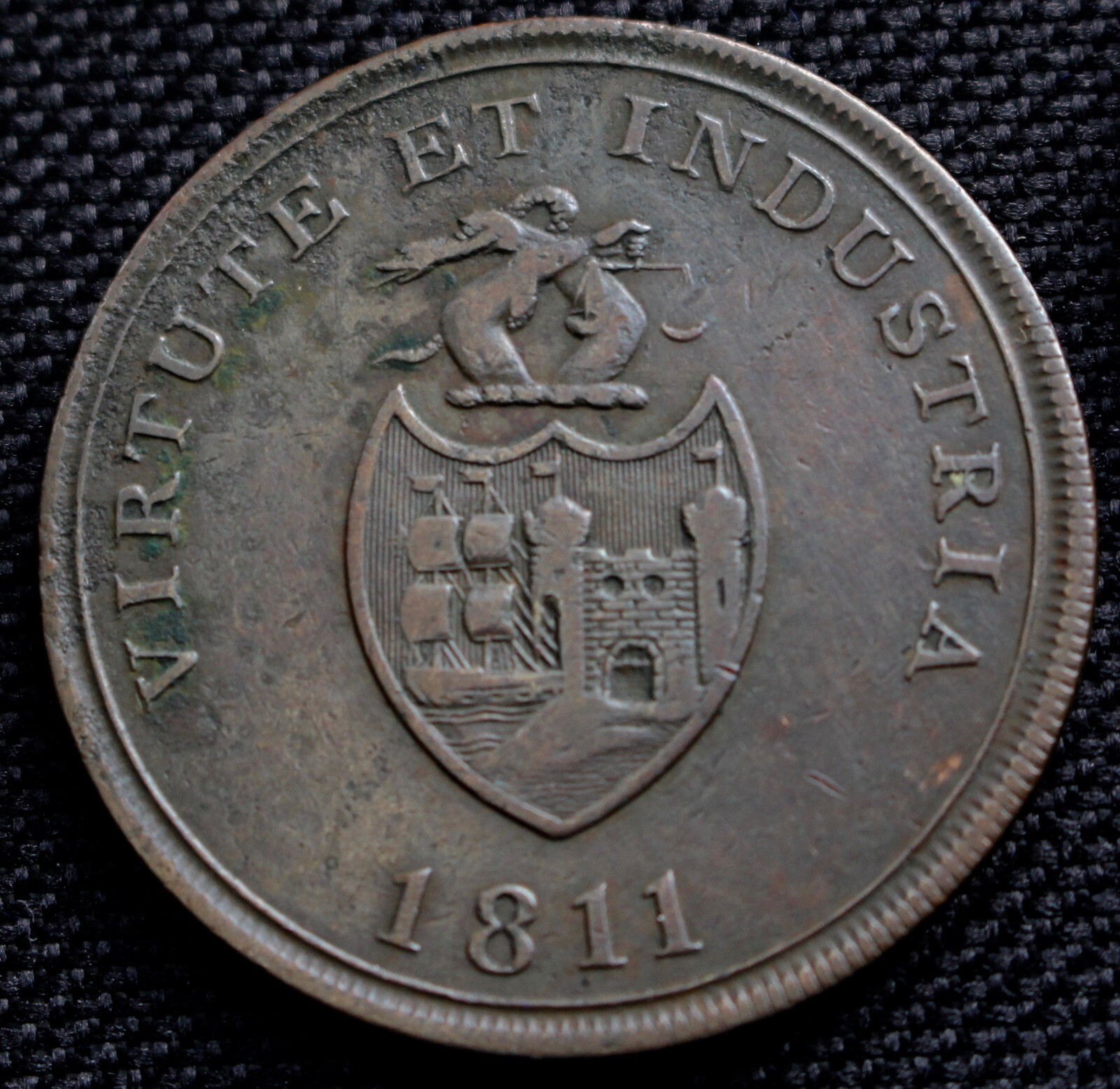 1811 UK - BB & COPPER CO./BRISTOL SWANSEA LONDON ONE PENNY - COPPER | eBay