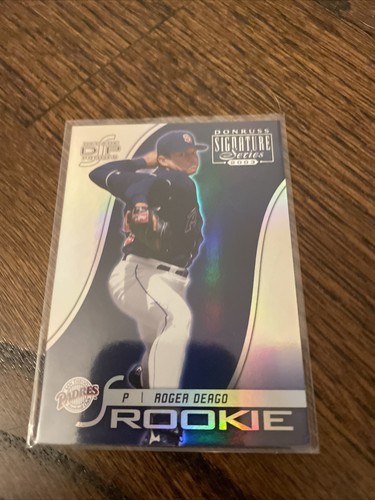 2003 Donruss Signature Decade Proofs Baseball Card #150 Roger Deago 08/ ...