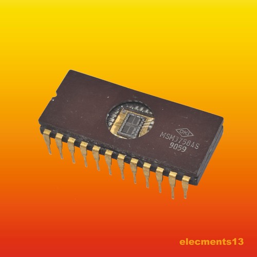 MSM3758AS OKI INTEGRATED CIRCUIT UV-ERASABLE PROM MEMORY CGDIP-24 | eBay