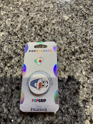 Authentic Popsockets Disney Frozen II Olaf Pattern PopGrip PopSocket ...