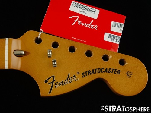 Fender Vintera II 70s RI Stratocaster Strat NECK 1970s "U" Maple $30 ...