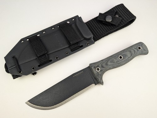 Condor Tool & Knife - Crotalus Fixed Blade Knife - Carbon Steel + Kydex ...