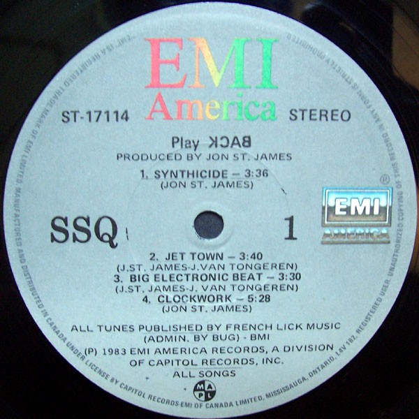 SSQ - Playback (LP) (1983) [Used Vinyl] | eBay