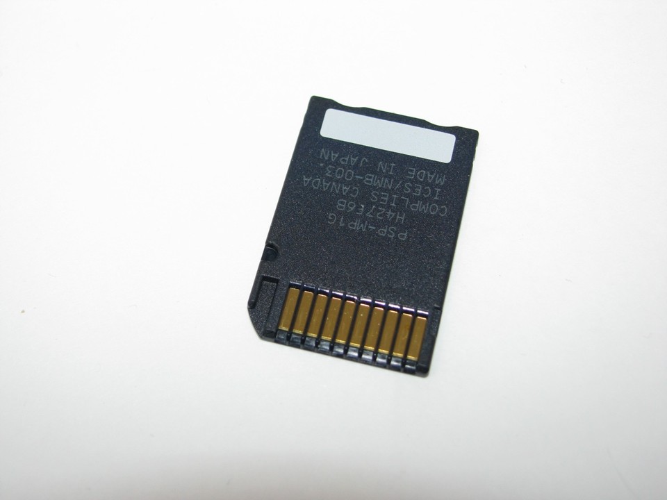 Sony PSP 1GB Memory Stick Pro Duo Magic Gate Memory Card | eBay