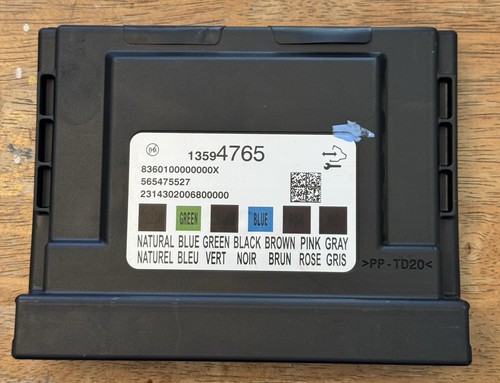 2015-2020 Chevrolet Sonic Body Computer Control Module BCM BCU 13594765 ...