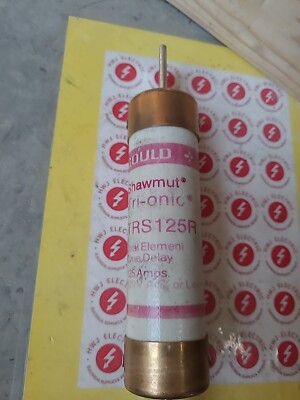 GOULD SHAWMUT TRS125R DUAL ELEMENT TIME DELAY FUSE 125A 600V | eBay