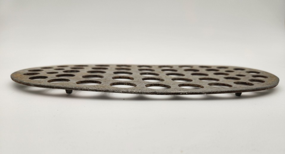 Vintage Wagner Ware # 5 265 Oval Drip Drop Roaster, W/ Lid And Trivet ...