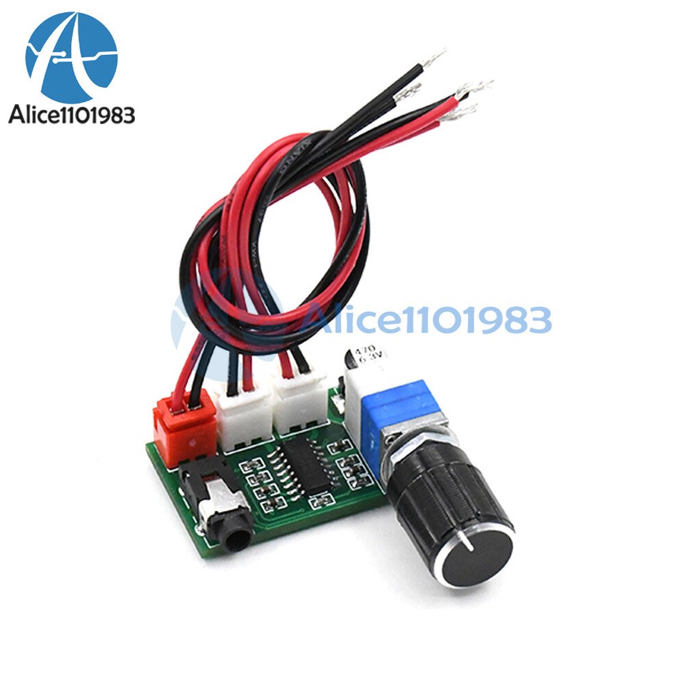 Digital 5V 3W*2 Power Amplifier Board PAM8403 With Volume Knob AUX ...