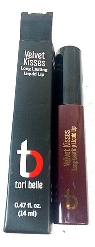 Tori Belle ~ VELVET KISSES ~ Plum Long Lasting Liquid Lip Color ~ NEW ...