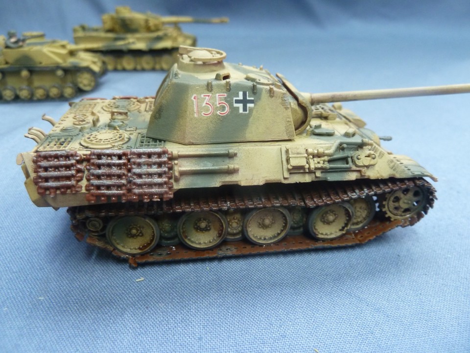 8x WW2 German Tanks. 1/72 20mm. Painted. | eBay