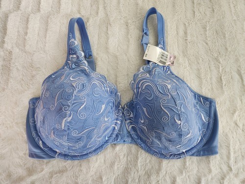 Playtex Secrets Bra 42D Embroidered Underwire Lifts & Supports 4513 New ...